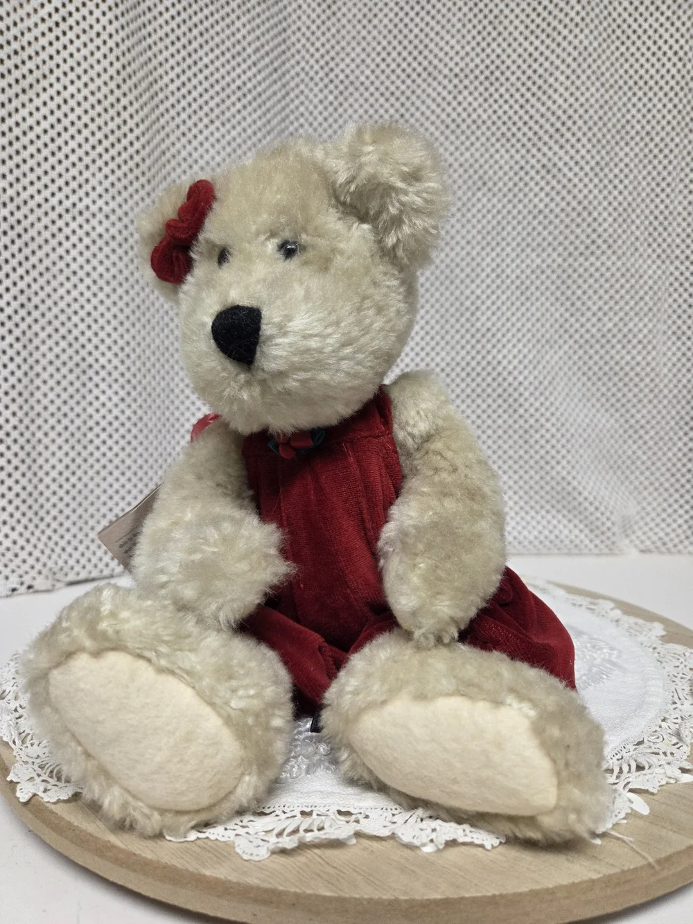 Boyds Bears | Toys | Vintage Roxanne K Boyds Bears Plush Bear With Red ...